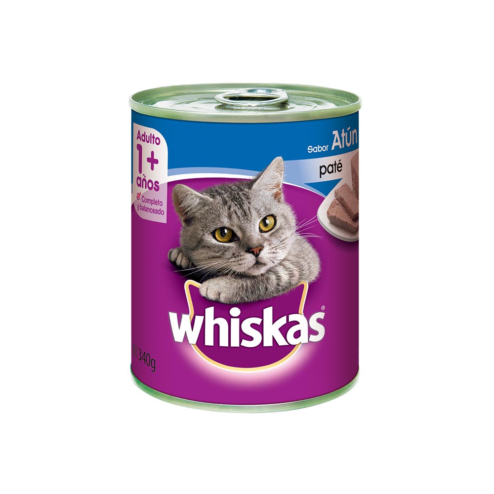 Lata Whiskas Gato Sabor Atun 340gr