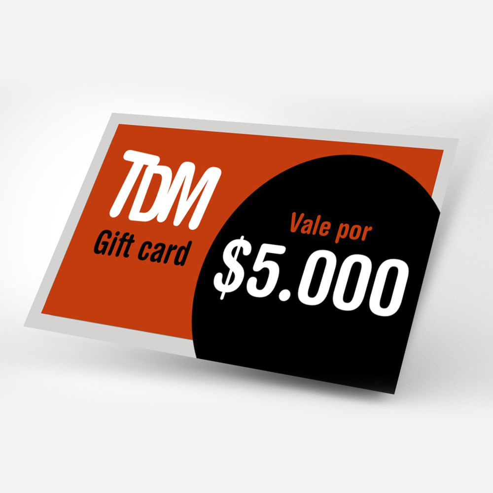 Gift Card $5.000