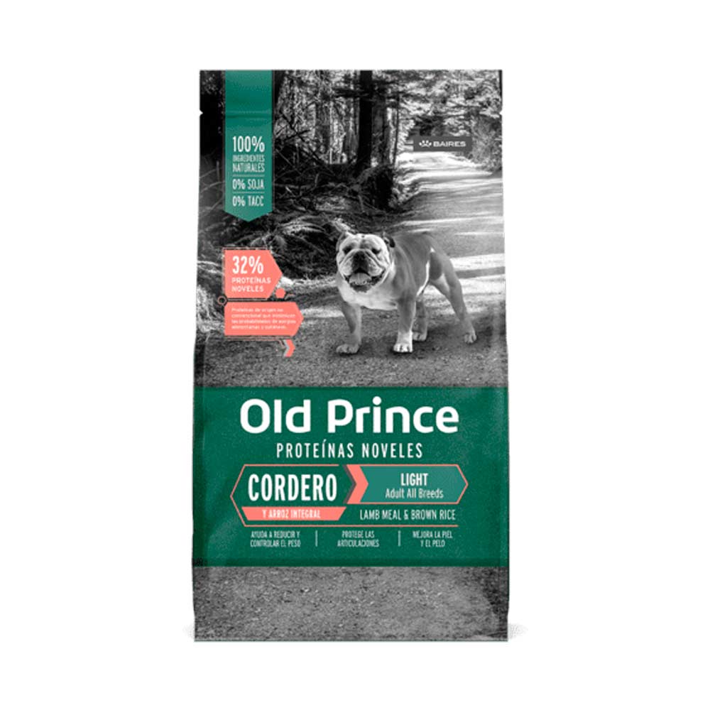 Old Prince Perro Adulto Proteínas Noveles Cordero Light 3kg