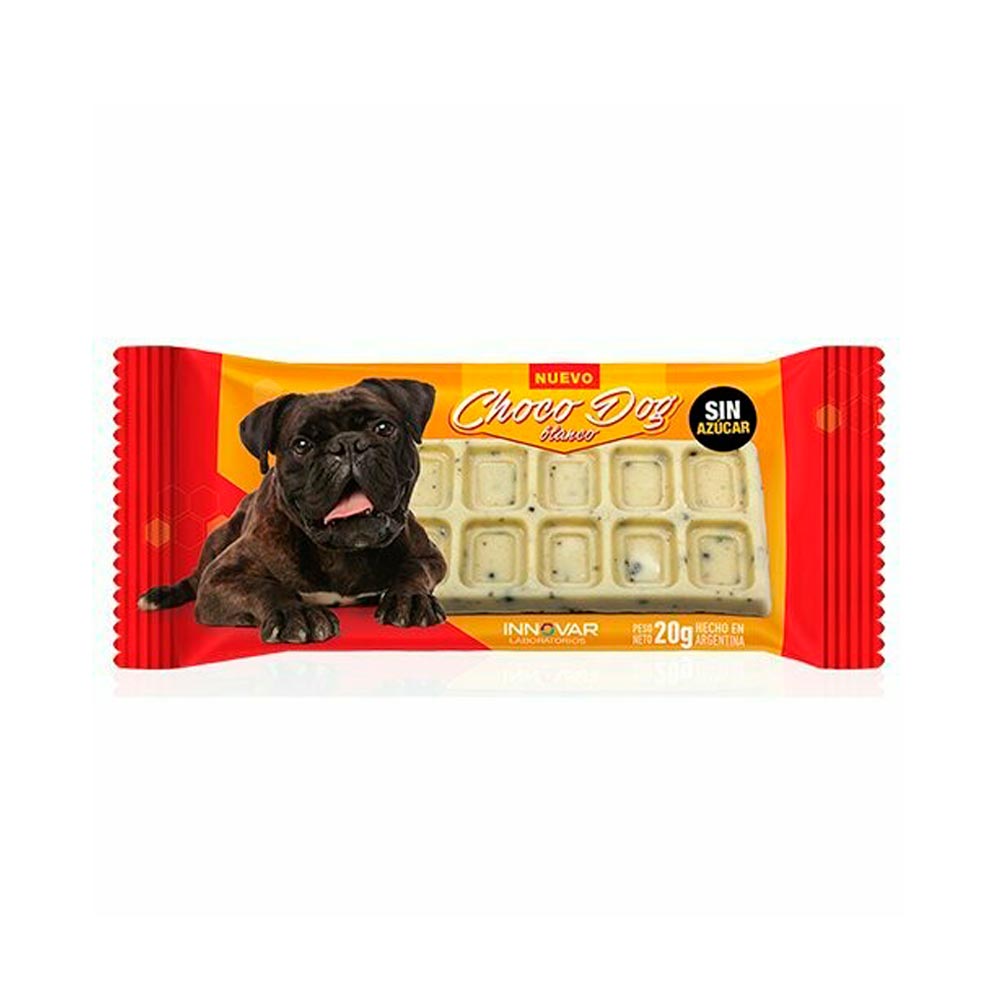 Choco Dog Blanco/Negro Sabor a Elección